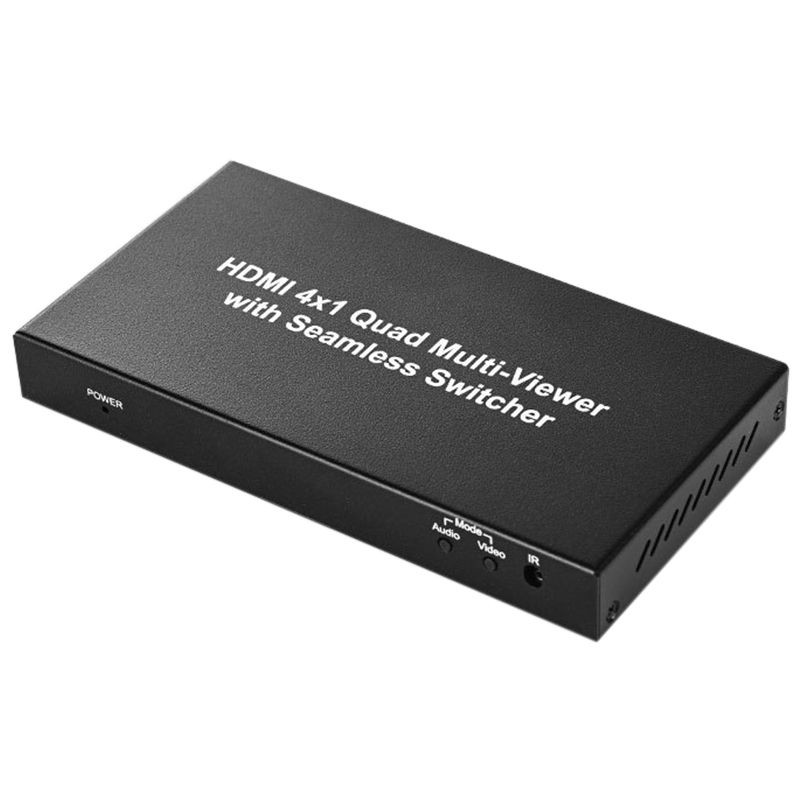 Hdmi 4 Input 1 Output 1080P 60Hz Quad Multi-Viewer With Seamless Switc ...
