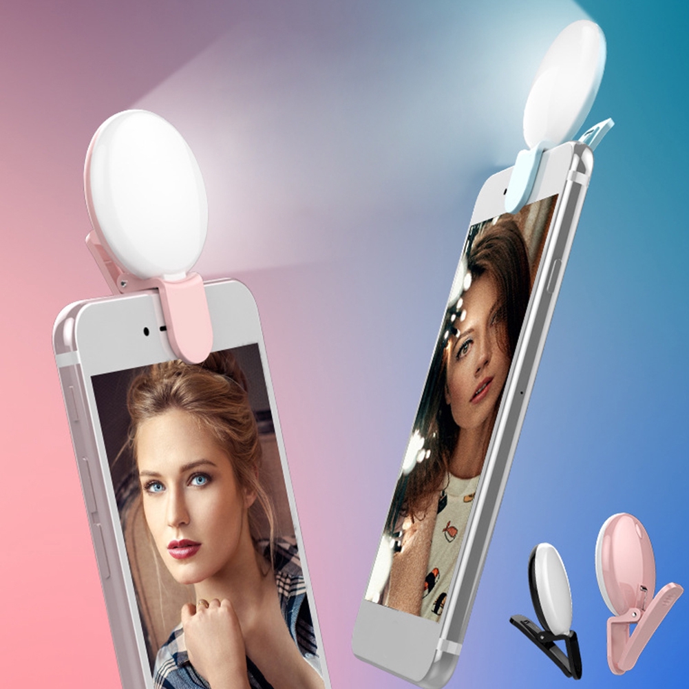 Fill Light Flash Outdoor UV Ultra Bright Make-Up Mirror Selfie With Cla ...