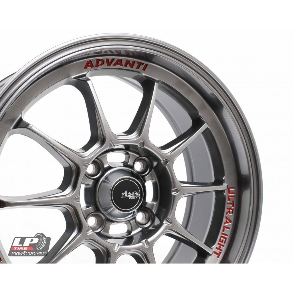 ล้อแม็ก Advanti รุ่น N663 ขอบ15 4รู100 สีHyperDark กว้าง7 ล้อเบา ...
