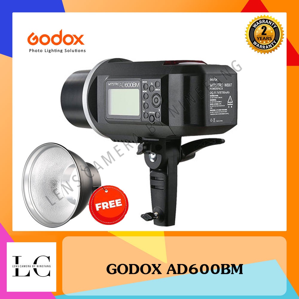 GODOX AD600 BM ad600bm แถมฟรี โคมกระจายแสง ประกันศูนย์ 2ปี Flash ...