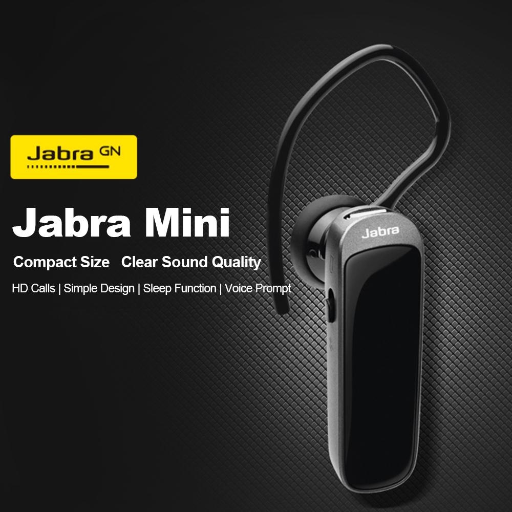 Original Jabra Talk Mini Wireless Bluetooth Headset Business Hands Free Headphones HD Stereo ...