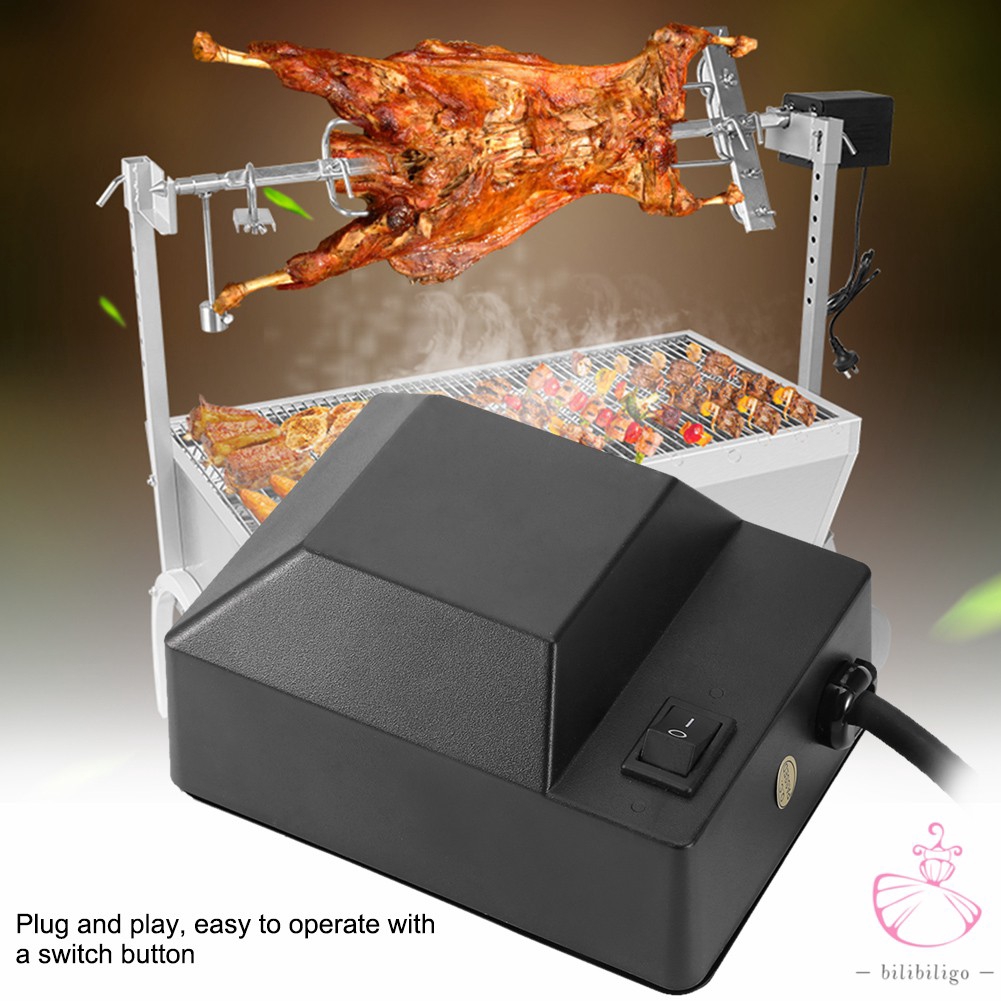 Ready Stock Sunnyheart Stainless Steel Oven Roast Rotisserie Grill ...