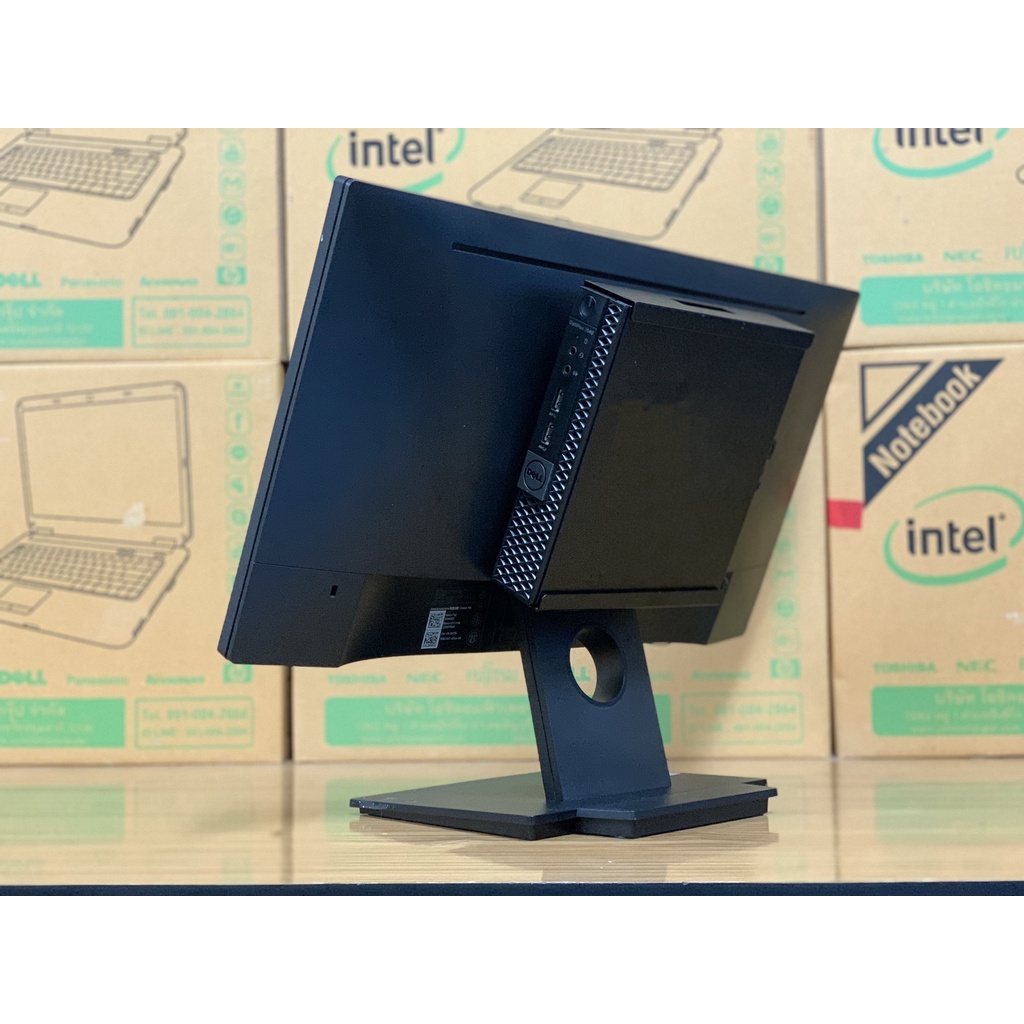 คอมพิวเตอร์ Dell Optiplex 7040m ครบชุดจอ20นิ้ว CPU Core i7-6700t Ram 8 gb Hdd 500 gb รองรับ M.2 ...