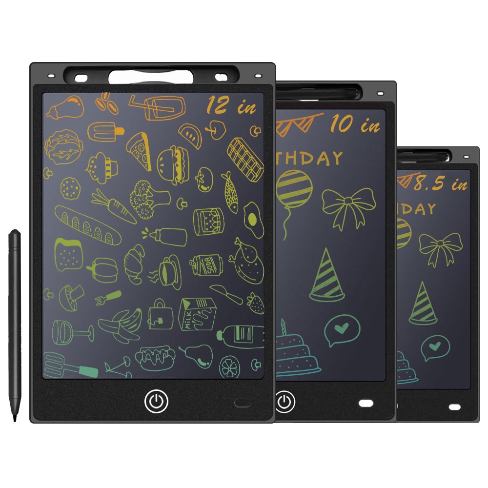 B3Pack LCD Writing Tablet Colorful Screen Doodle Board Reusable ...