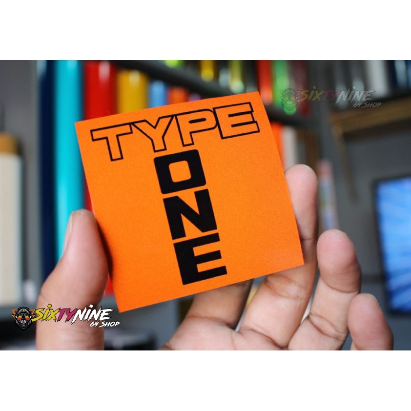 สติ๊กเกอร์TYPEONEสติ๊กเกอร์TYPEONEสะท้อนแสงสติ๊กเกอร์TPYEONETPYEONEสติ๊กเกอร์ - sixtynine_shop69 ...