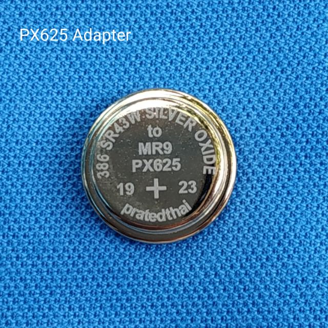 PX625 Adapter มีชิปลดไฟ สำหรับกล้องฟิล์มและเครื่องวัดแสง แถมแบตเตอรี่ ...