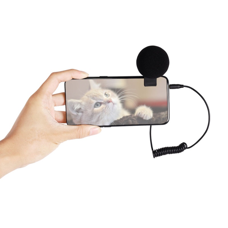 NEX 3.5mm TRS TRRS Microphone and Speaker Camera Microphone Outdoor Video Shooting - lb1iamxput ...