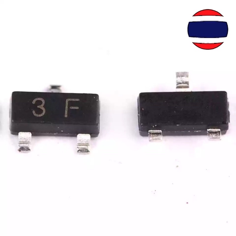 10PCS BC857B BC857 3F SMD SOT PNP 0.1A 45V Transistor SOT23 triode SOT-23 ทรานซิสเตอร์ | Shopee ...