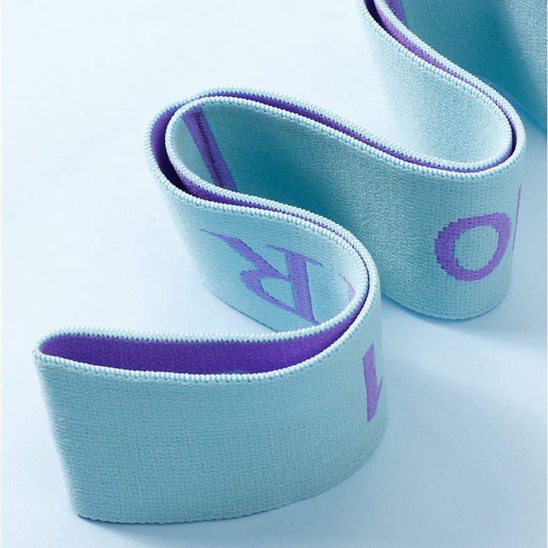 11 Loops Yoga Resistance Band Stretch Elastic Fitness Exercise Pull Up ...