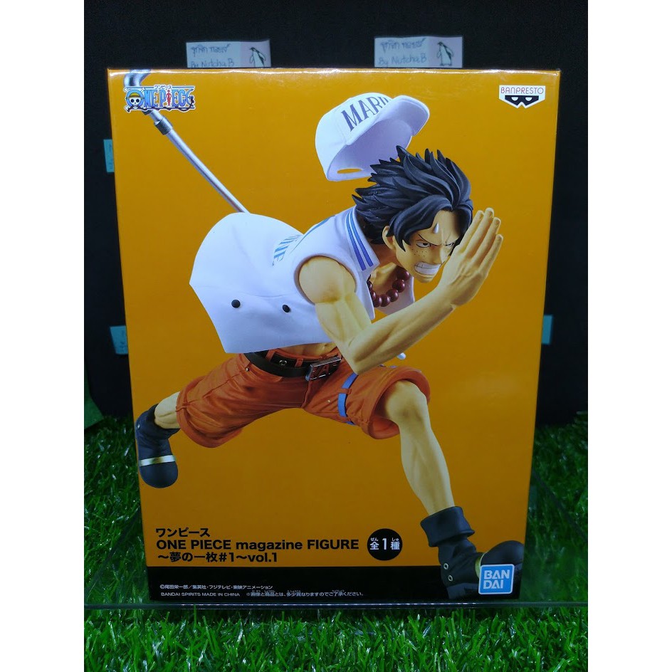 (ของแท้ แมวทอง) เอส วันพีช แม็กกาซีน (18 เซน) One Piece Magazine Figure ...