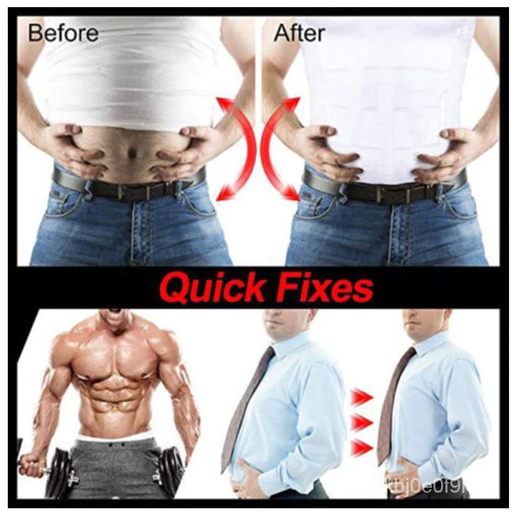 Ready Stock Men Singet Slimming Singlet Body Shape Wear Men Slimming ...