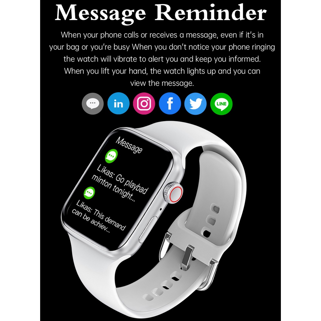 LEMFO iwo 14 pro max serie 7 Smartwatch 2022 Bluetooth Call 1.75 320385 ...