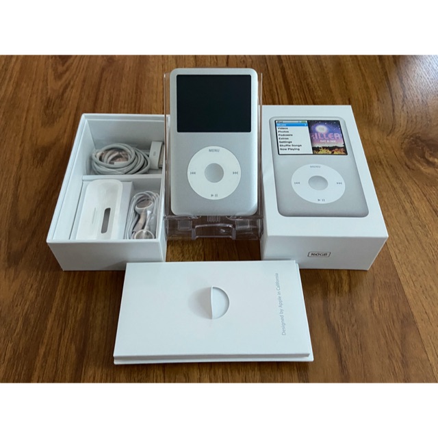 iPod Classic Gen7 160GB สีเงิน พร้อมกล่องและอุปกรณ์ - noiserock - ThaiPick
