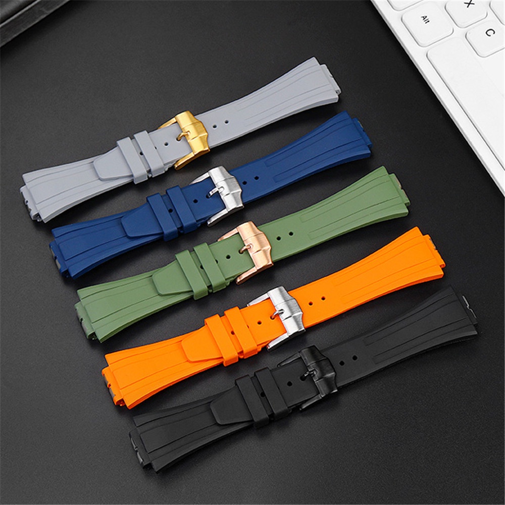 Premium-Grade Fluoro Rubber Watch Band for Casio G-SHOCK GA-21002110 GM ...