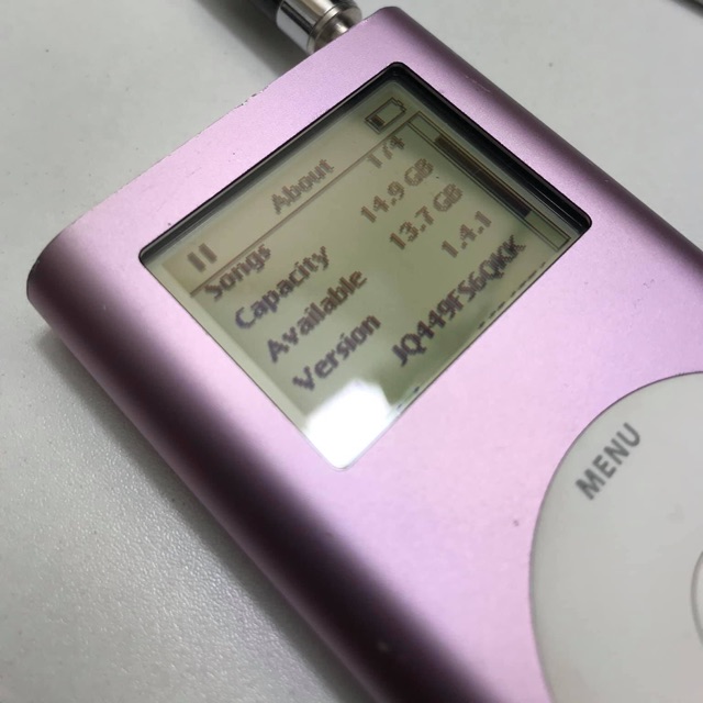 iPod mini 1st 16GB pink | Shopee Thailand