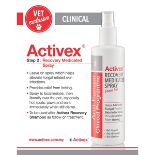 (FREE GIFT) ACTIVEX: Complete Anti-Fungal Treatment Set (250ml) [Recovery Shampoo + Medicated ...