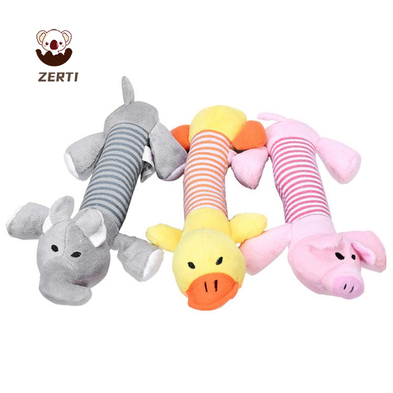 Zerti ของเล่นตุ๊กตาช้าง / เป็ด / หมู - zerti.th - ThaiPick