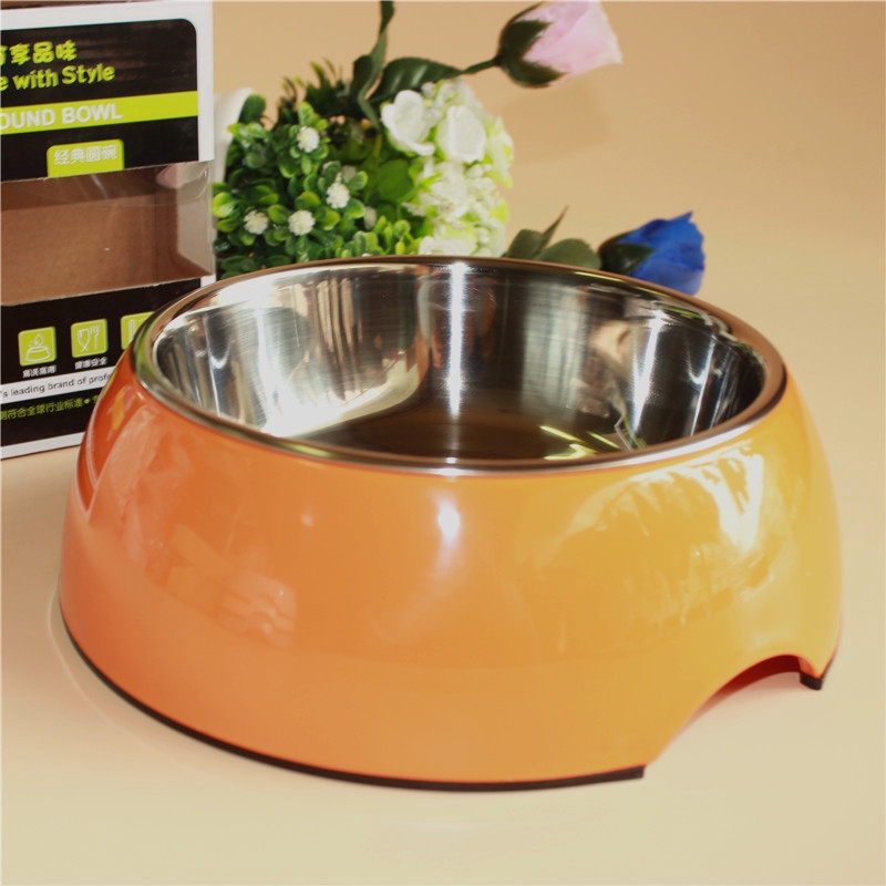 Super Stainless Steel Dog Bowls Dog Food Pots Resin Pet Bowl Cat Bowl ...