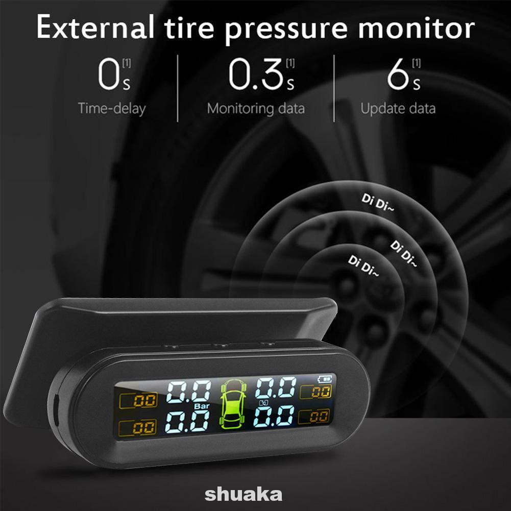 เครื่องวัดความดันลมยางรถยนต์พลังงานแสงอาทิตย์ - shuaka.th - ThaiPick