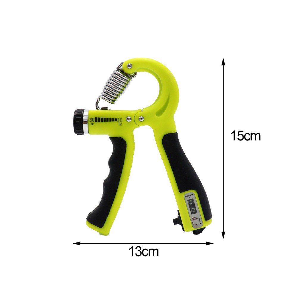 ESJT Adjustable Counting Hand Grip Fitness Gripper Finger Exerciser ...