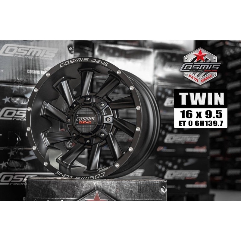 ล้อแม็กซ์ Cosmis Twin ขอบ 16 กว้าง 9.5 ออฟโรด สปอร์ต จบครบทุกสไตล์ ราคา ...