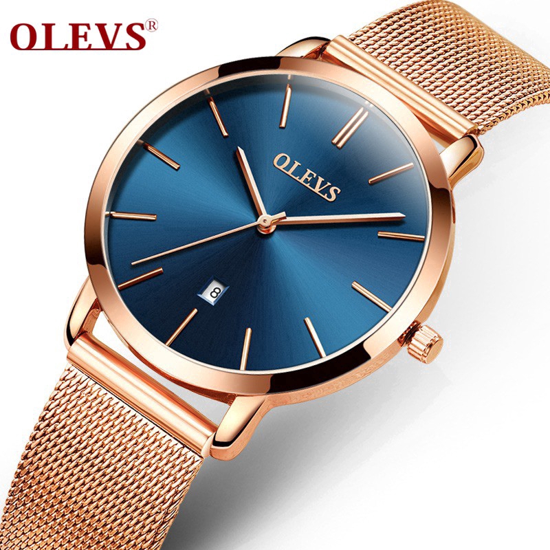 นาฬิกาข้อมือนาฬิกาข้อมือ Olevs Rose Gold - muslim.th - ThaiPick