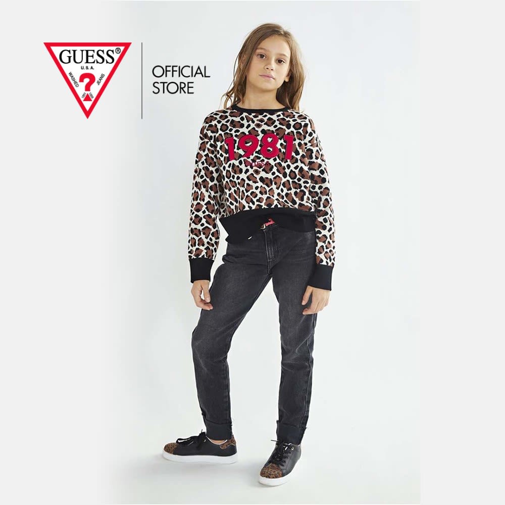 GUESS KIDS ยีนส์ รุ่น J1YA09D4EJ0 สีดำ กางเกง กางเกงยีนส์ เสื้อผ้า ...