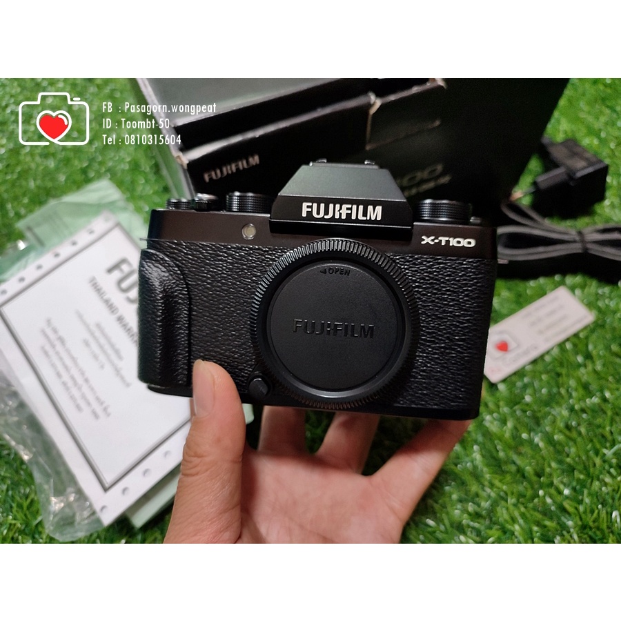 Body Fuji X-T100 Black อดีตศูนย์ สภาพสวย - pasagorn - ThaiPick