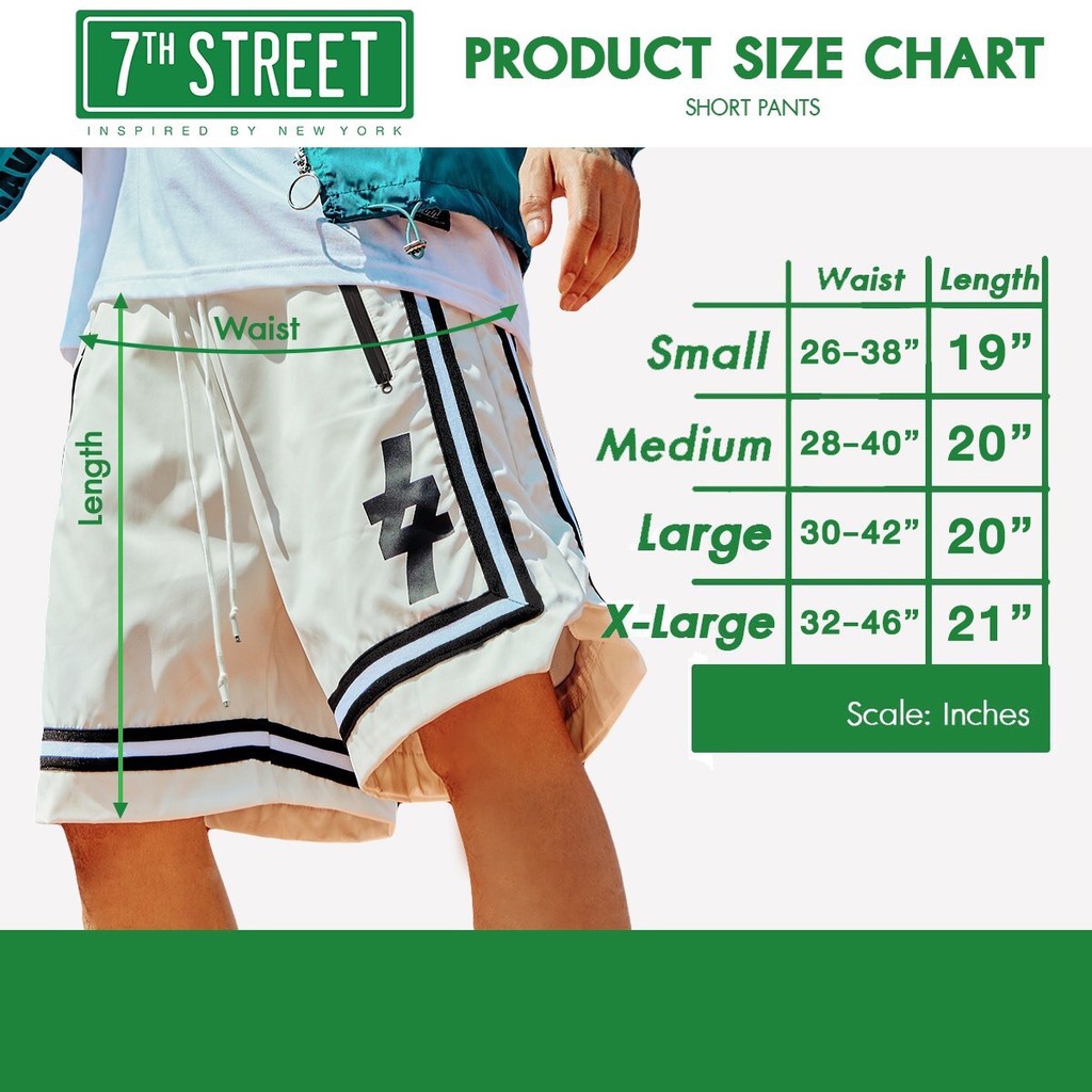 กางเกง ขาสั้น 7th Street X The Zign Short Pants รุ่นDouble 7 SJNS ของ ...