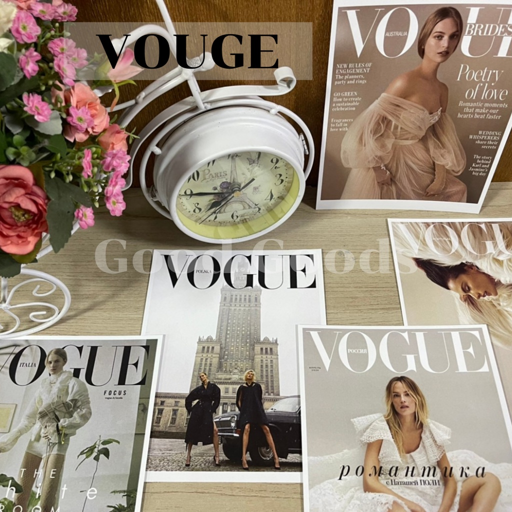 Magazine Card การ์ดปกหนังสือ การ์ดตกแต่ง ปกหนังสือ ปกนิตยสาร โปสการ์ด ...