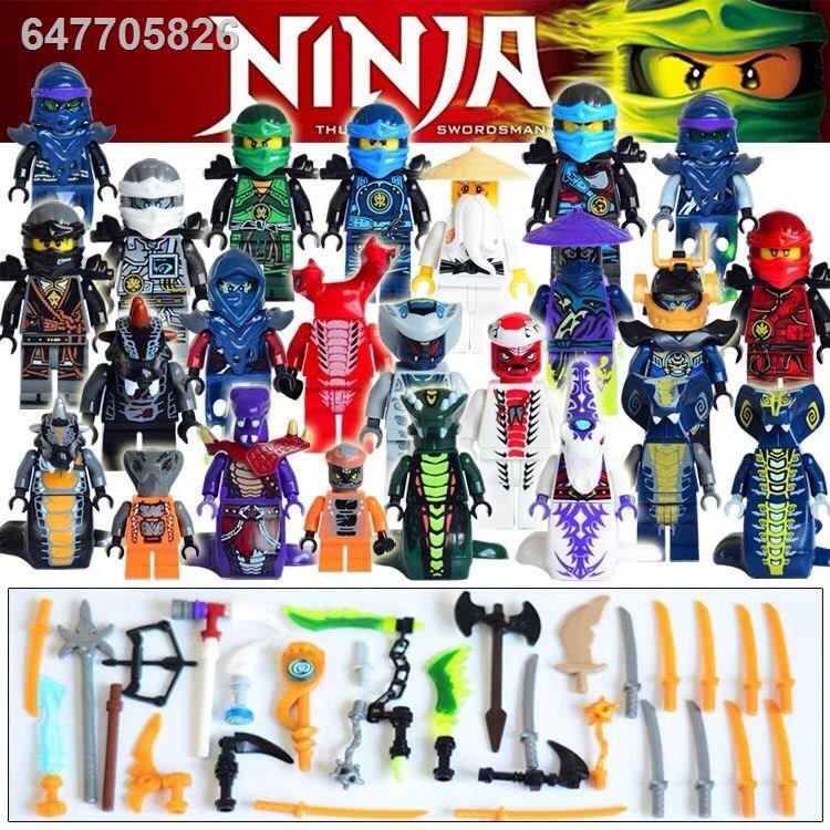【ของเล่น】 Lego Phantom Ninja minifigure ตุ๊กตา Time Blade Time and ...