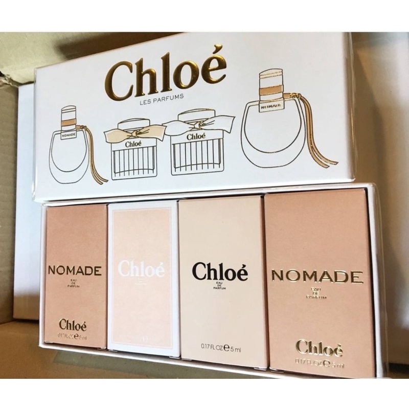 Gift Set 4 ขวด น้ำหอม Chloe' mini 5ml. - queen_cosmetics11 - ThaiPick
