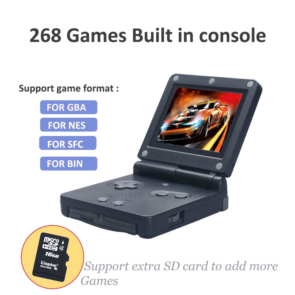 Portable Video Game Console Built-in 666 Classic Games Mini Retro Game ...