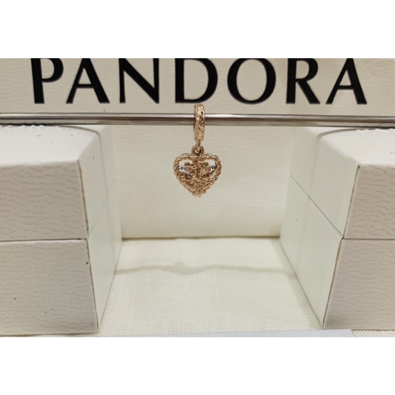 Pandora rope heart and love anchor dangle charm แท้100 - pandoradd ...