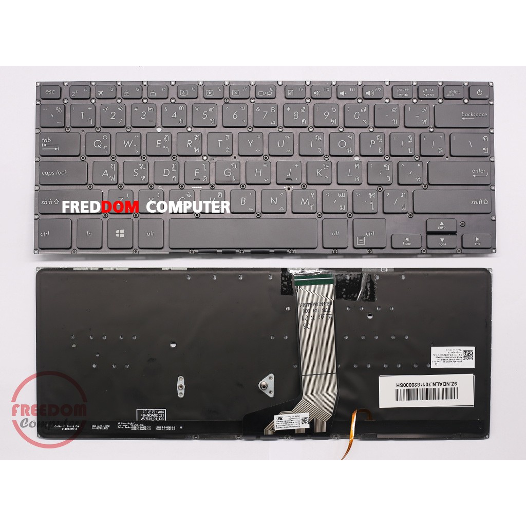 ASUS KEYBOARD ASUS คีย์บอร์ด ASUS X450 X450C X450CA X450CC X450CP X450L ...