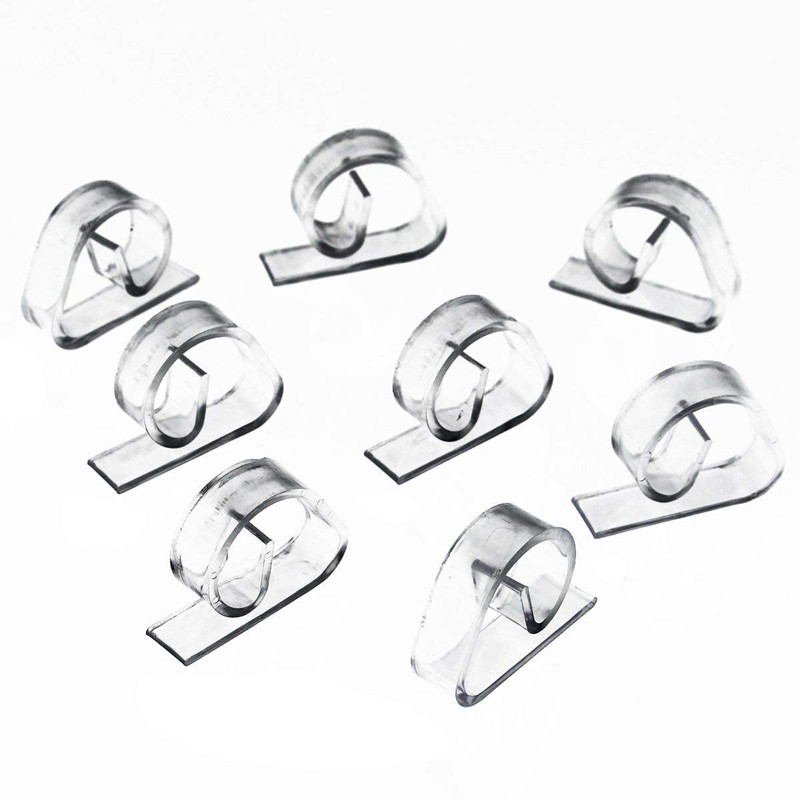 72 Pack Plastic Tablecloth Clips, Clear Table Cover Cloth Clamps ...
