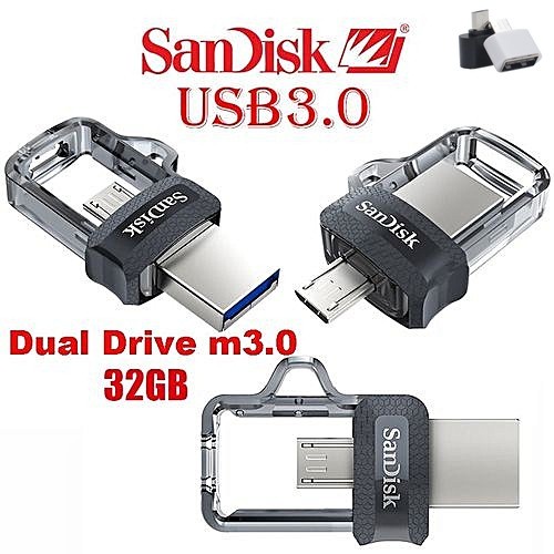 Sandisk ORIGINAL OTG PENDRIVE USB 3.0 FAST SPEED MURAH 8GB 16GB 32GB ...