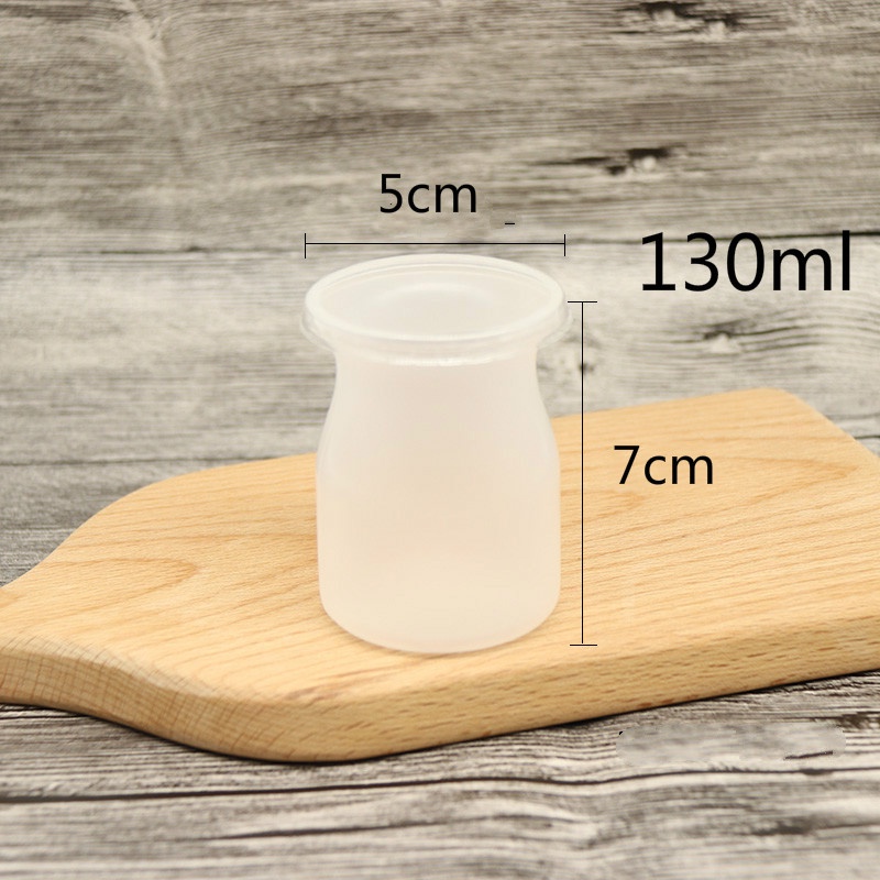 25pcs High temperature resistant plastic PP caramel pudding cup with ...