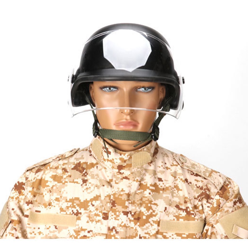 BAirsoft M88 PASGT Kelver Swat Tactical Helmet With Clear Visor Men ...