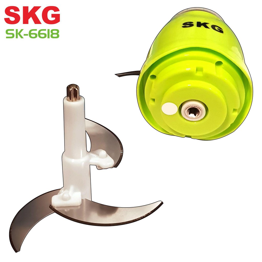 ซื้อ 1 แถม 1 SKG เครื่องปั่น รุ่นSK-6618 เครื่องบดสับไฟฟ้า 4ใบมี่ 2.0ลิตร เครื่องบดเนื้อสัตว์ ...