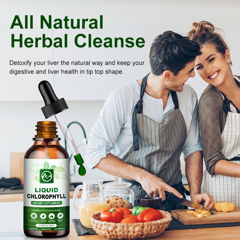 Minch Liquid Chlorophyll Drops for Detox Organic Chlorophyllin Helps ...