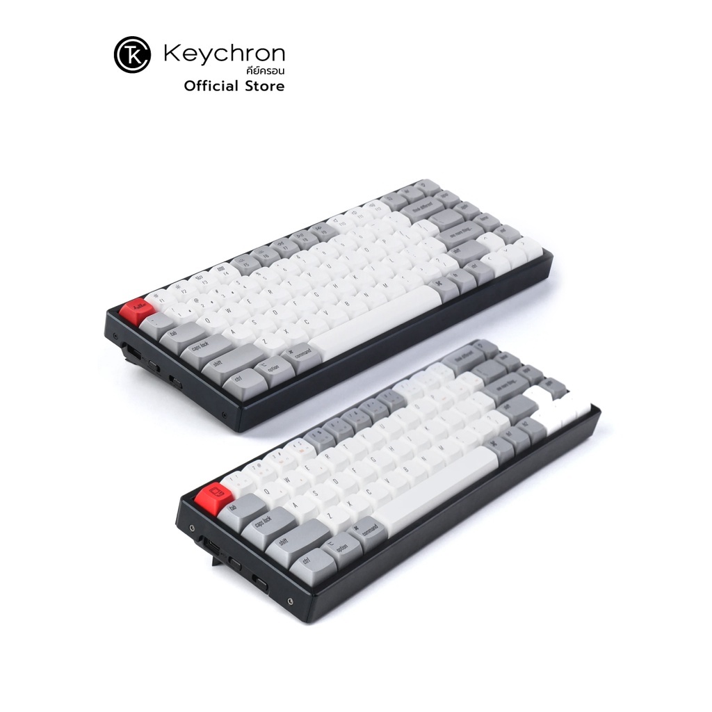Keychron PBT Retro Keycap Set (italic version) คีย์ภาษาไทย ...