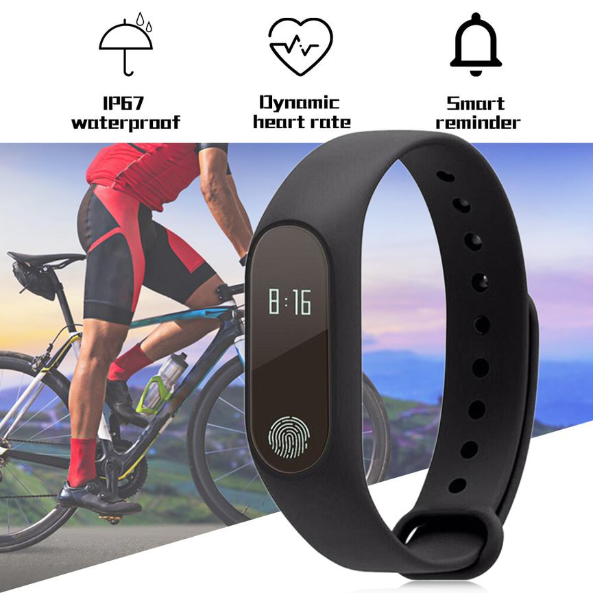 M2 Smart Watch Band นาฬิกาวัดชีพจร ความดัน ระดับออกซิเจนในเลือดนับก้าว ...