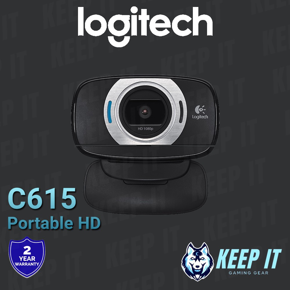 Logitech C615 HD 1080p Webcam Auto Focus กล้อง กล้องเว็บแคม เว็บแคม ...