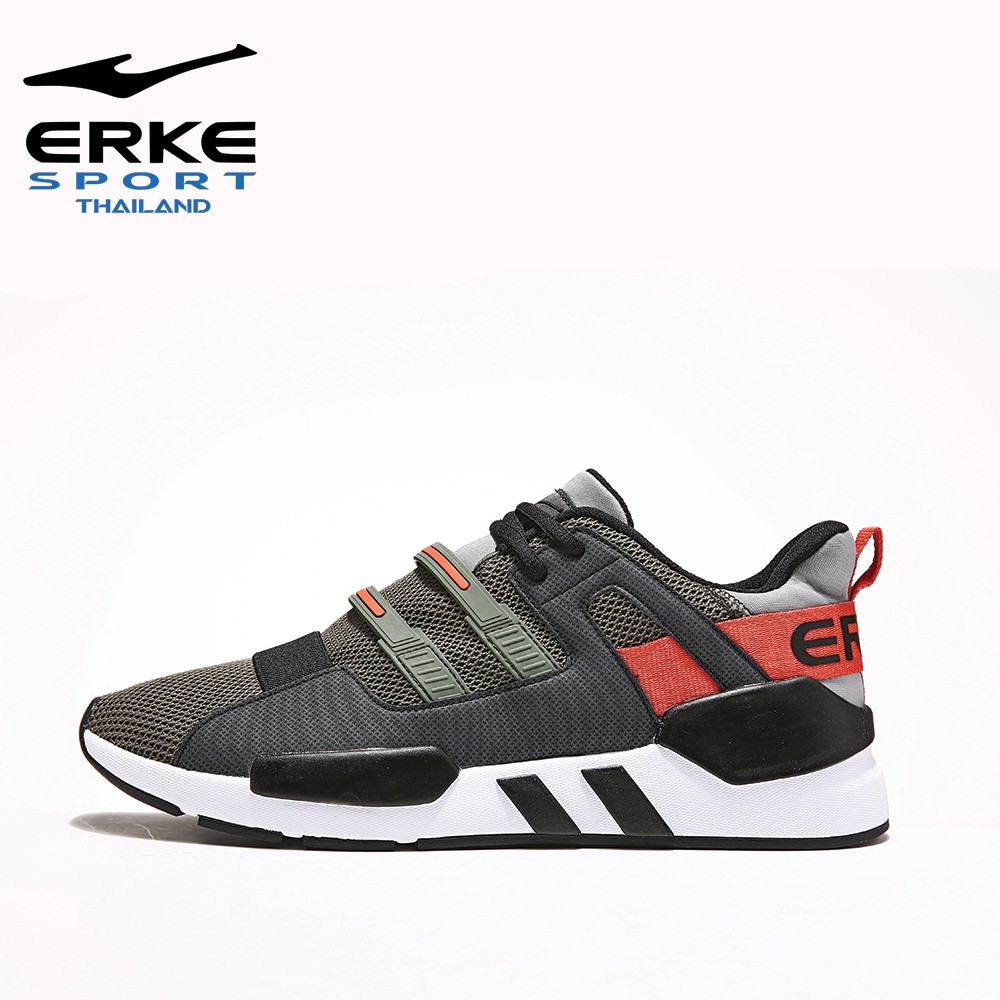 ERKE Fore Play Action รองเท้าผ้าใบสำหรับผู้ชาย รองเท้าลำลอง ...