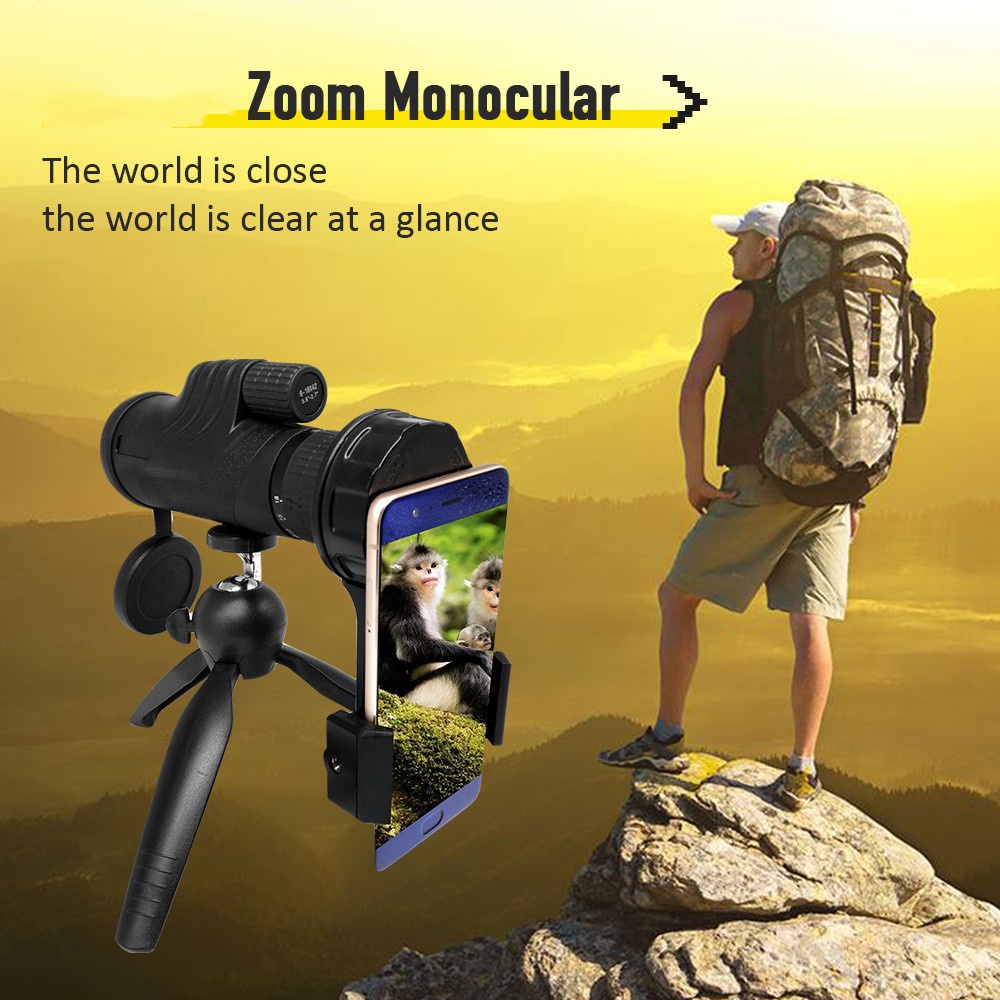 เลนส์กล้องโทรทรรศน์Best 10-30x42mm Super Zoom Shot Pro Monocular ...