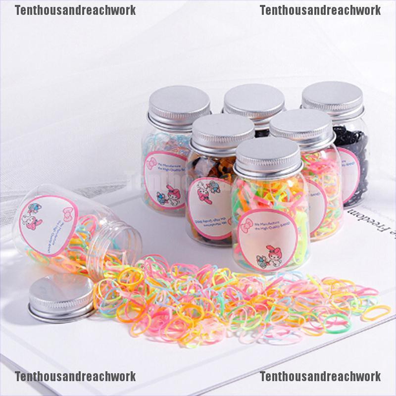 ยางรัดผมหลากสี 100200 ชิ้น - tenthousandreachwork.th - ThaiPick