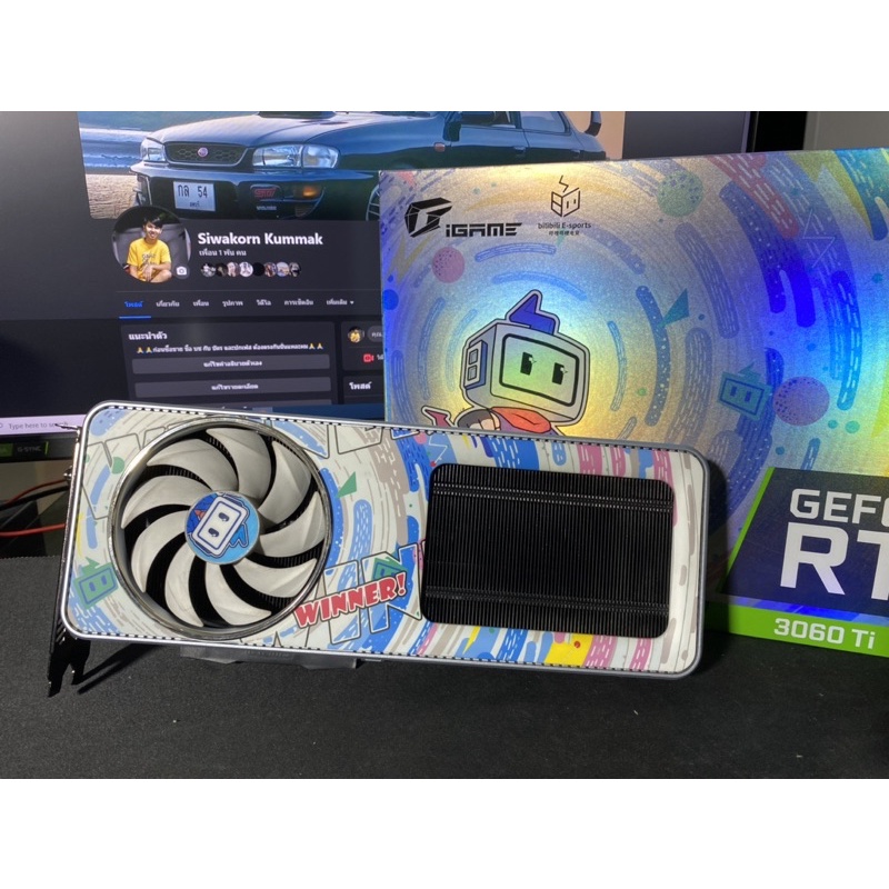 การ์ดจอ vga Igame Bili Bili E-sports Edition OC Geforce RTX 3060Ti ...