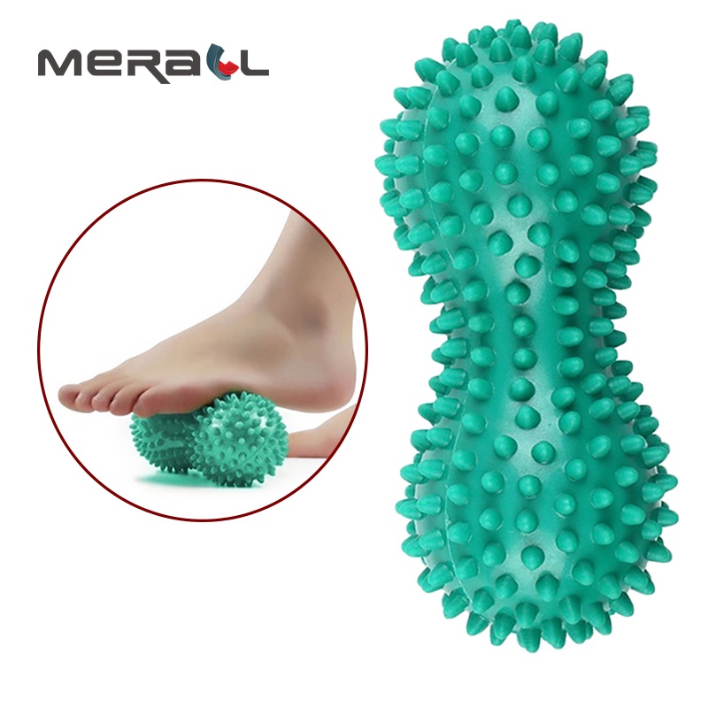 Spiky Roller Ball Massage Acupressure Masaje Foot Reflexology Relieve ...