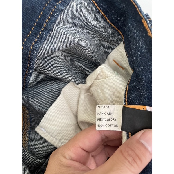กาวเกงยีนส์ Nudie Hank Rey Recycle Dry แท้ สวยๆ สภาพดี - onizukapai ...